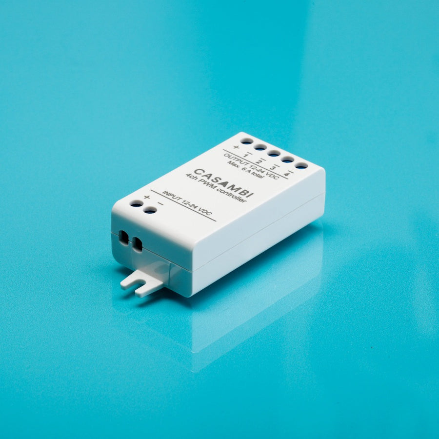Casambi Smart LED Strip Controller / CBU-PWM4 – striplightguys